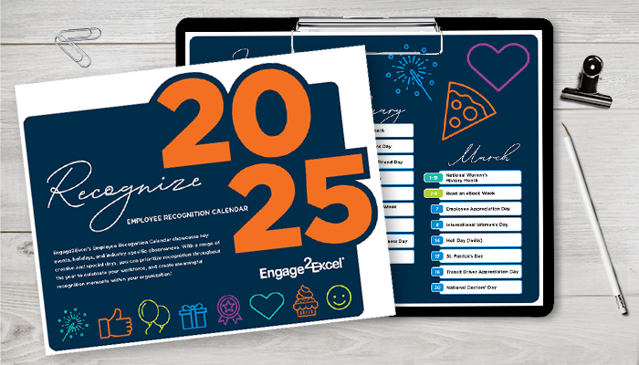 Employee Recognition Calendar - Engage2Excel